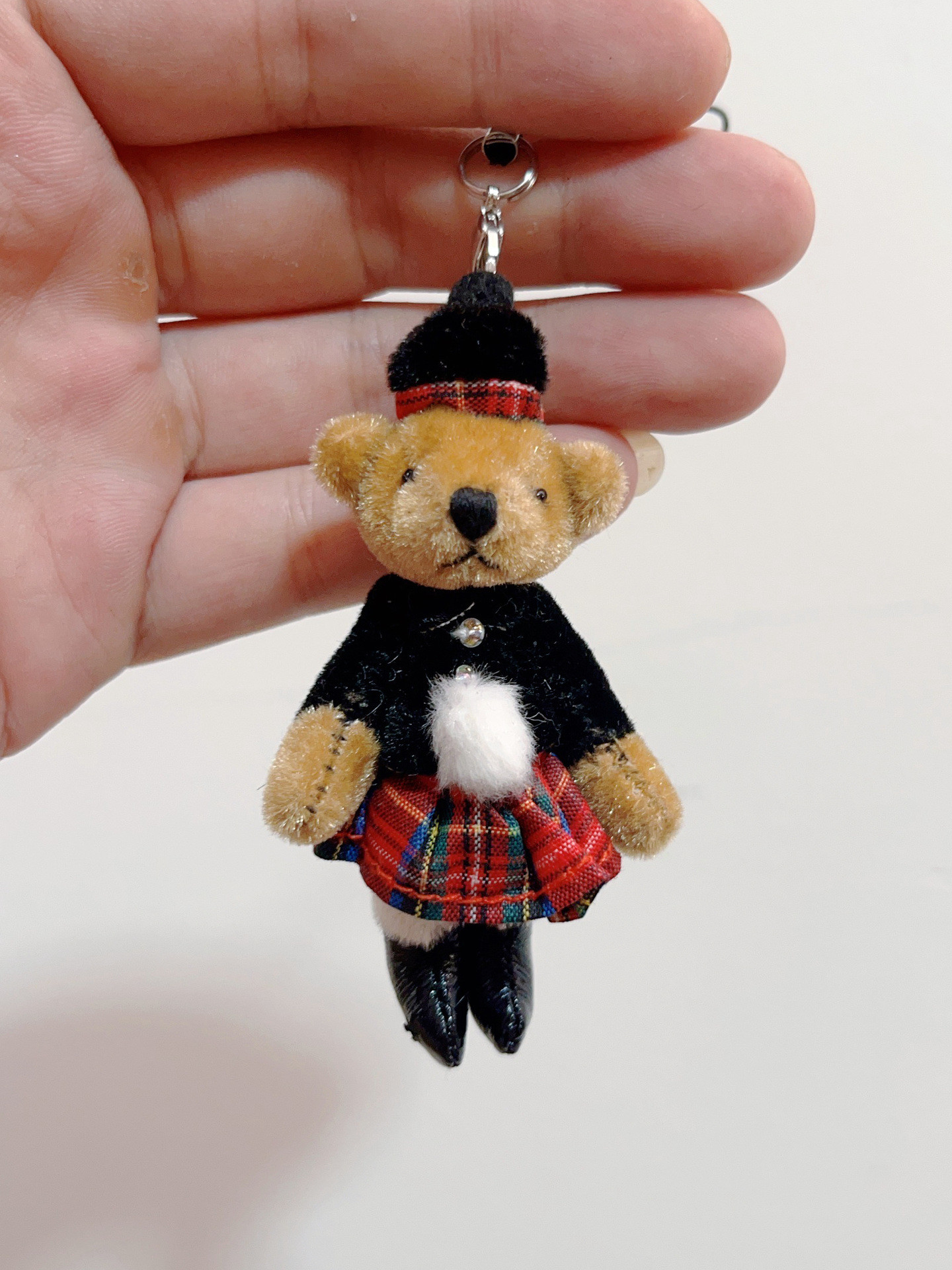 Teddy Bear Plush Joint Plush Bear Doll Key Chain Stuffed Animal Toys