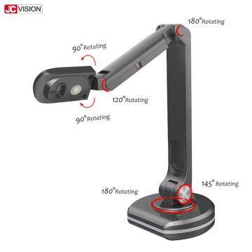 Quality 8MP Flexible Portable Document Scanner Autofocus USB Document Camera for sale