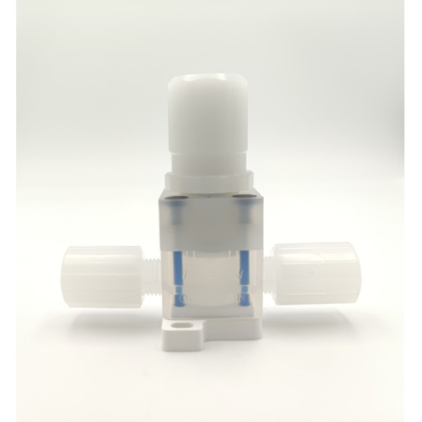 Quality Plastic PFA Valve Zero Leakage PVDF PTFE Diaphragm Control Valve for sale