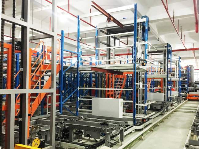 Radio Shuttle Cart And Carrier For Automatic Storage And Retrieval System ASRS  Warehouse Storage Racking