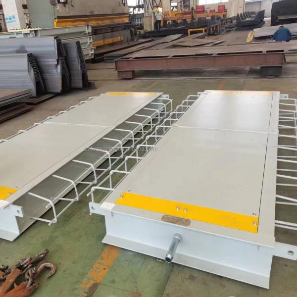 Quality LCD Fixed Axle Scale Truck Vehicle Short Platform Weighing Scales 30ton 50t for sale