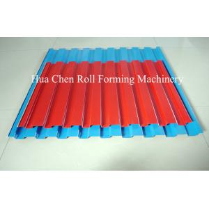 Quality 3kw Color Steel Plate Rolling Shutter Machine 18rows PLC Control for sale