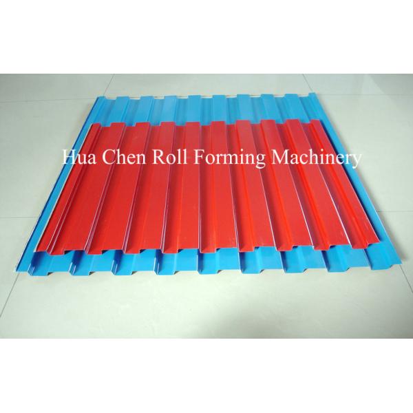 Quality High Speed 3 Phases Shutter Door Roll Forming Machine With 18 Rows for sale