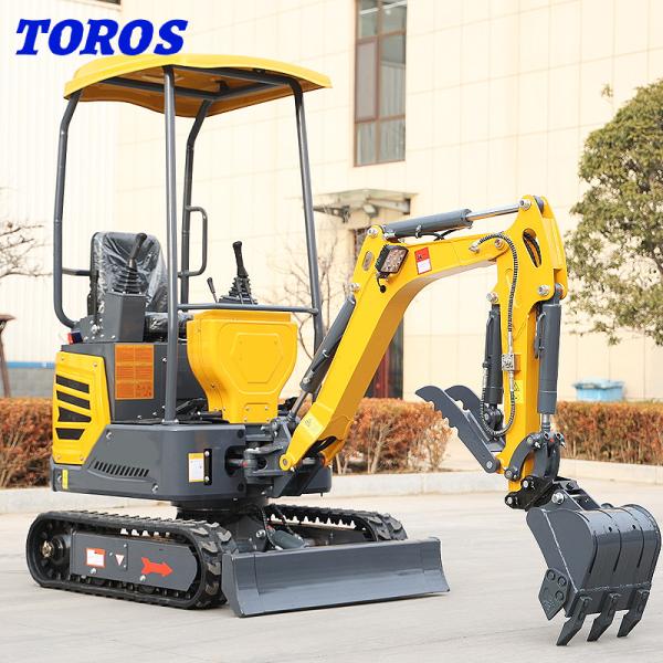 Quality 1200kg Mini Hydraulic Excavator for sale