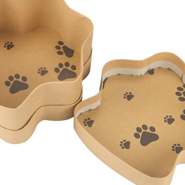 Quality Cat Paw Shaped Magnetic Closure Box Bulk Pantone Color Paperboard for sale