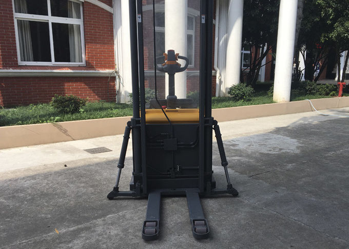 High Load Capacity Full Electric Pallet Stacker With Mast Stable Operation