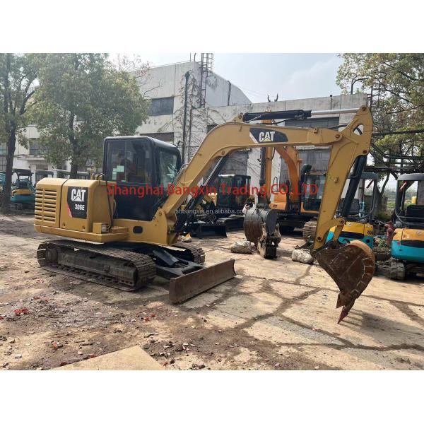 Quality CAT 306E Second Hand Mini Excavator with Original Hydraulic Valve in Good for sale