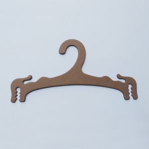 Quality Eco-Friendly Space Saving Single and Double Layer Recycled Cardboard Hangers for for sale
