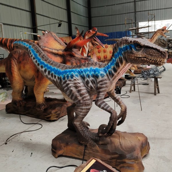 Quality High-quality Animatronic Realistic Dinosaur 3m Velociraptor for sale