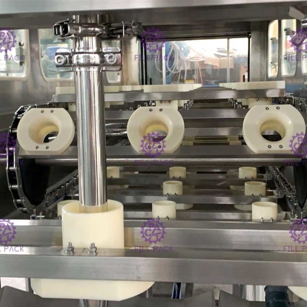 Quality Touch Screen 3 Road 450BPH Jar Water Filling Machine for sale