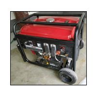 Quality Civilian Gasoline Welder Generator / 200A Welding Machine AC 5.0Kw Output Power for sale