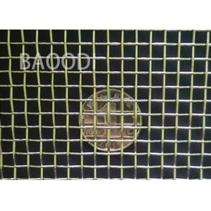 Quality Aluminum Construction 0.4mm Crimped Mesh Plain Weaving Alkali Resistant for sale