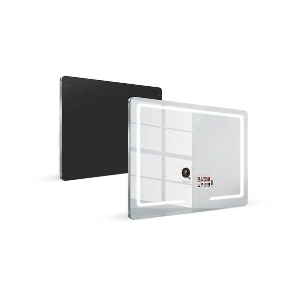 Quality 5mm Thickness Touch Screen Smart Mirror Flame Proof With Time Display for sale