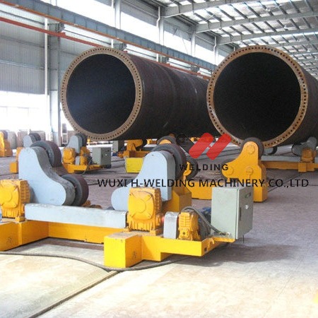 Quality 60T Lead Screw Adjusting Welding Roller For Vessel Welding Rotator for sale