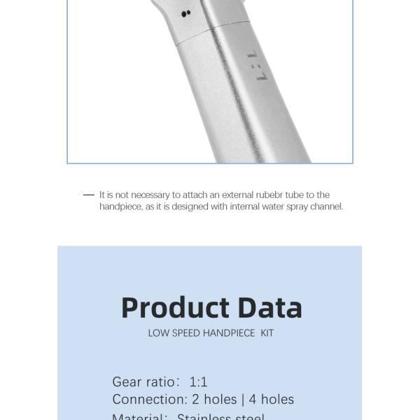 Quality Air Motor Stable Dental Handpiece Unit Stainless Steel Material for sale
