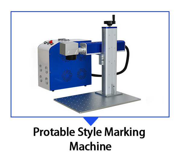 3m Marking Portable Fiber Laser Marking Machine with PC Backpack Fiber Laser