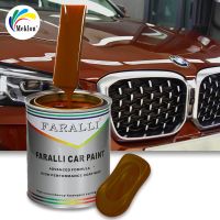 Quality 1K2K Environmentally Friendly Brown Car Paint With Scratch Resistance And High Temperature Resistance for sale