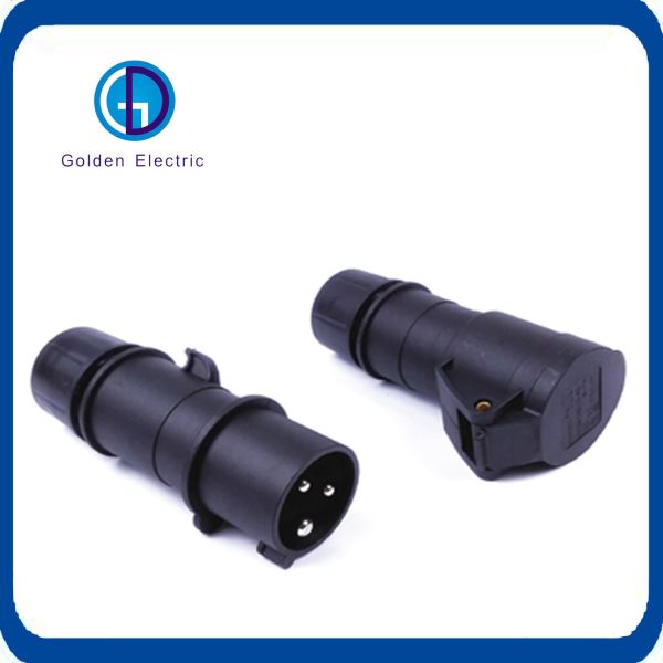 Quality 16A 32A 63A 125A Rated Current Waterproof Industrial IP44/IP67 Connector for Wall Type for sale