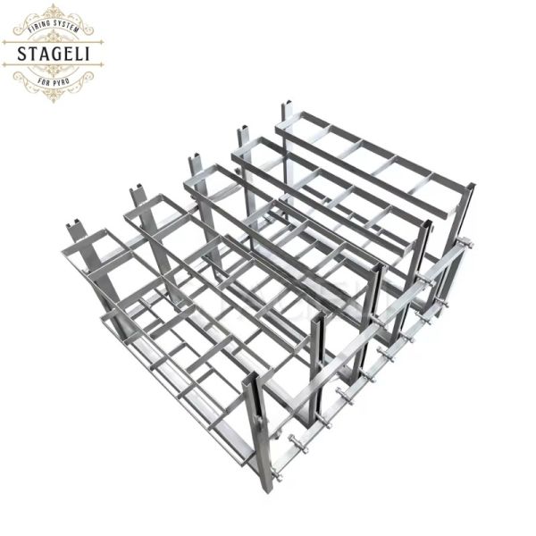 Quality Aluminum Rocket / Missile Firework Iron Racks Customizable for sale
