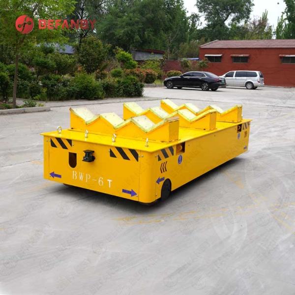 Quality V-Frame Battery Trackless Coil Transport Cars for sale