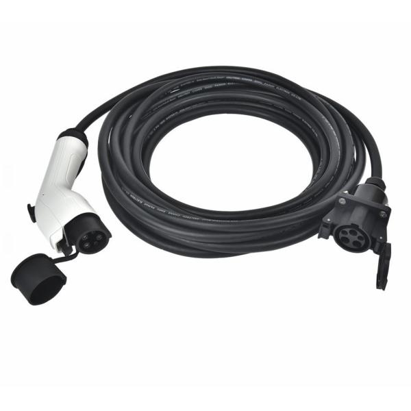 Quality 32Amp Type 1 EV Socket Charger Plug UL94V-0 With 0.5m Cable for sale