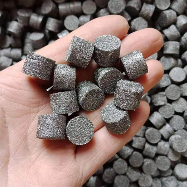 Quality Pressure Washer Compressed Knitted Wire Mesh 316L Hardware And Chemical Use for sale