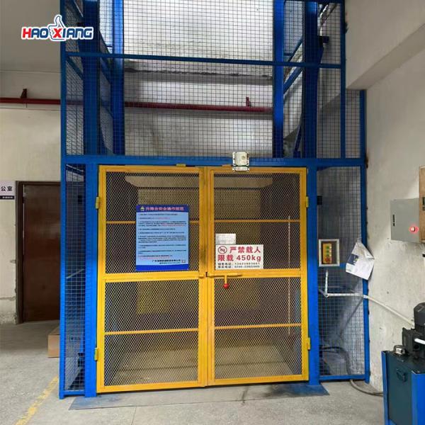 Quality Hydraulic Vertical Freight Lift 7th Floor Hyd Lifts Customizable for sale