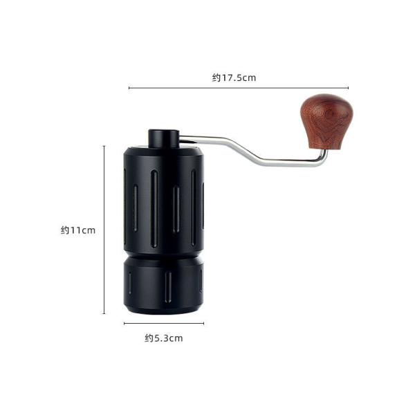 Quality Travel Manual Coffee Grinder with Adjustable Speed and 25g Capacity in Stainless Steel for sale