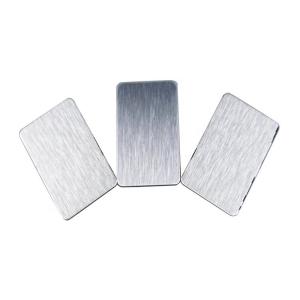 Quality Brushed Interior PVDF Coated ACP Sheet B1 Fire Proof Grade for Outdoor for sale