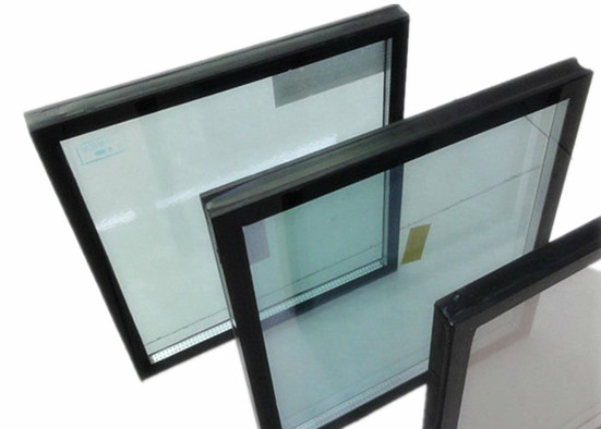 Quality Double Silver Low E Insulated Glass , Energy Saving Building Glass Thickness for sale