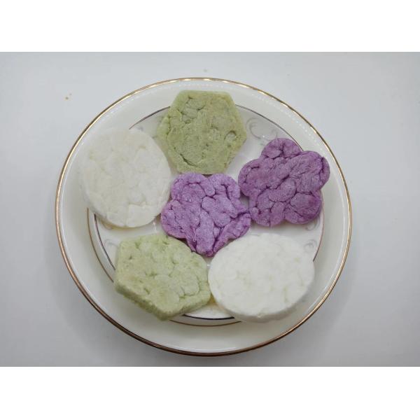 Quality Calcium Iron Zinc Baby Vegetable Rice Crackers for sale