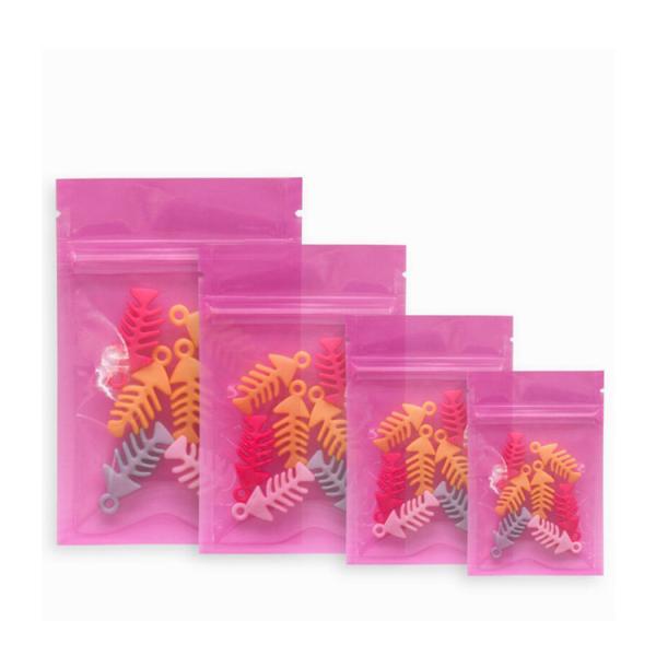 Quality 8.5*10 Cm Small Poly Packaging Bag Transparant k For Ring Jewelry for sale
