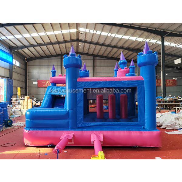 Quality Indoor Play Large Inflatable Bounce House Games with Princess Frozen Theme and for sale