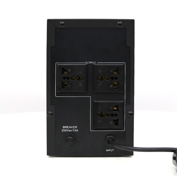 Quality LED Display 6000mAh UPS Lithium Battery 650VA Single Phase for sale