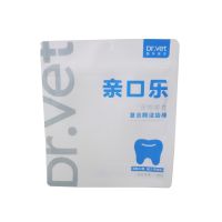 Quality Side Flat Bottom Moisture Proof Square Transparent Holder Up Packaging Pouches for sale