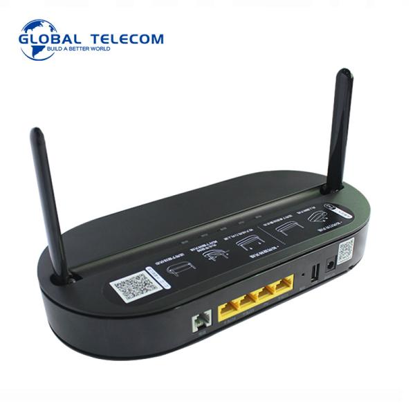 Quality FTTH FTTB FTTX ONU Modem Fiber Optic , 4GE POTS 2.4G/5G WIFI Gpon ONU HS8145V for sale