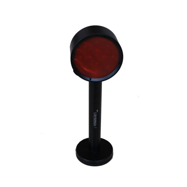 Quality Expandable Rechargeable Red 2.2Ah Signal Flashlight For Road Safety for sale