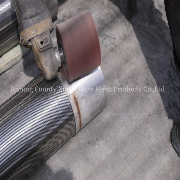 Quality Filtration Galvanized Q235 Wedge Wire Stainless Steel V Wire Johnson Continuous Slotted Screen PIpe for sale