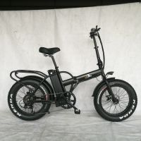 Quality 20 Inch 48V 500W 750W 1000W Electric Folding Bike with Fat Tire Max Speed 30 for sale