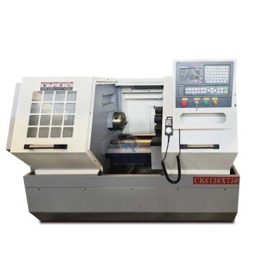 Quality High Precision Ck6136 Lathe Horizontal Flat Bed CNC Lathe Machine for sale