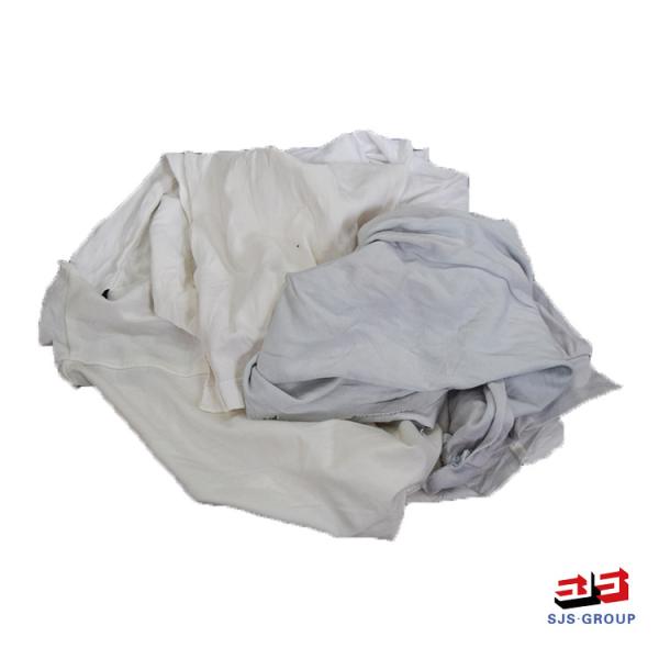 Quality Drop Waste Second Hand 1kg/Bag 60cm White Cotton Rags for sale