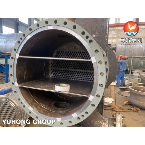 Quality ASME Certificated Second Stage Vacuum Condenser Heat Exchanger for Lubricant Oil for sale