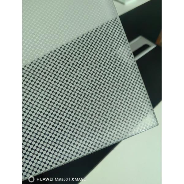 Quality Anti-Slip Flat Pattern Laminated Glass in Clear/Extra Clear for Customizable for sale