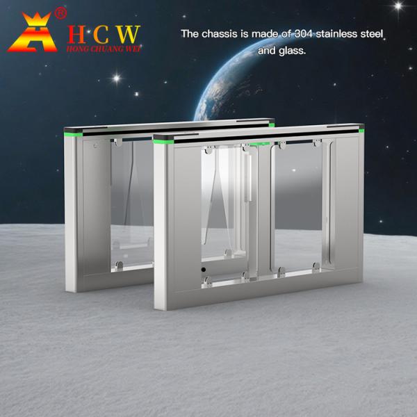 Quality Bidirectional Pass Access Control Face Recognition Turnstile Gate Half Height for sale