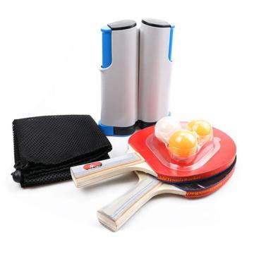 Quality Customization Retractable Tennis Net Ping Pong Paddle Racket Suit Set​ for sale