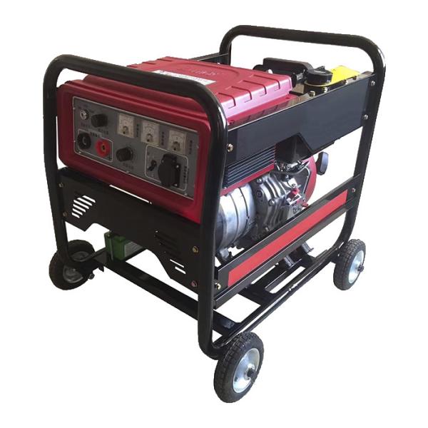 Quality 192F Diesel Powered Welding Machine 12.5L Diesel Powered Welder Generator for sale