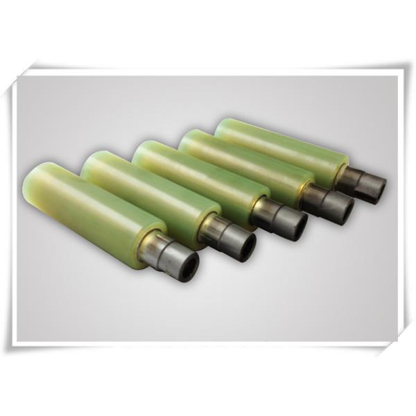 Quality Industrial Abrasion Resistance polyurethane wheels , Conveyor roller for sale