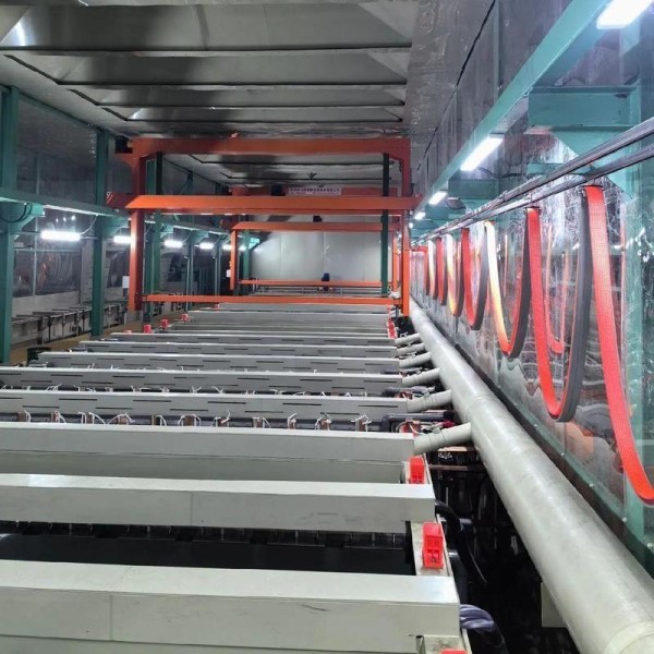 Quality Heavy-Duty Automatic Anodizing Line with SS Gantry Cranes for Large Aluminum Workpieces for sale