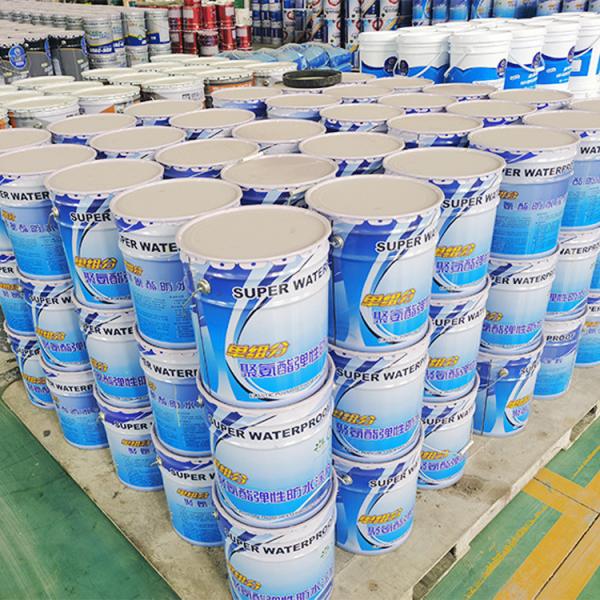 Quality 1mm Balcony Polyurethane Waterproofing Coating Tack Free ≤8h Long Lasting for sale