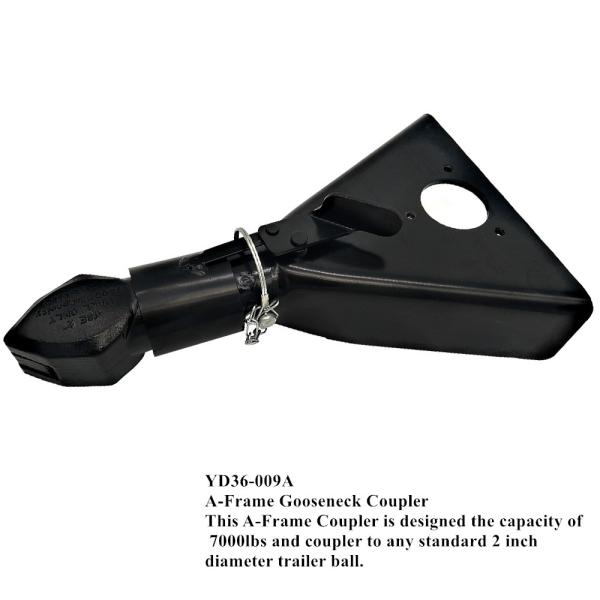 Quality 2inch Straight Tongue Trailer Coupler for sale